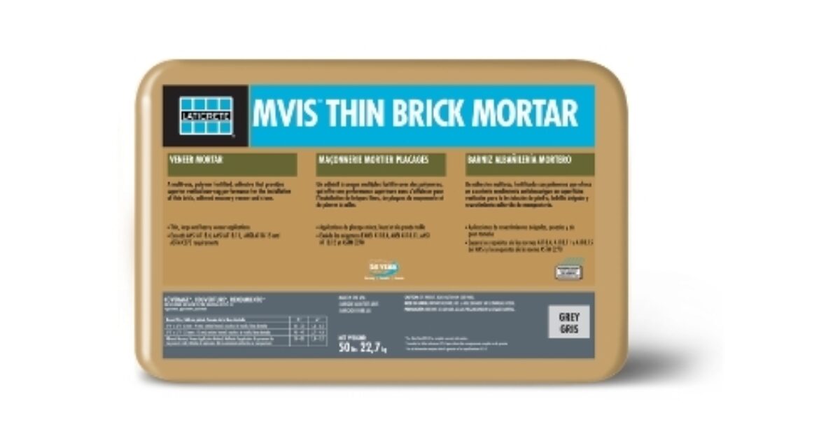 SBI Materials | LATICRETE - MVIS Thin Brick Mortar